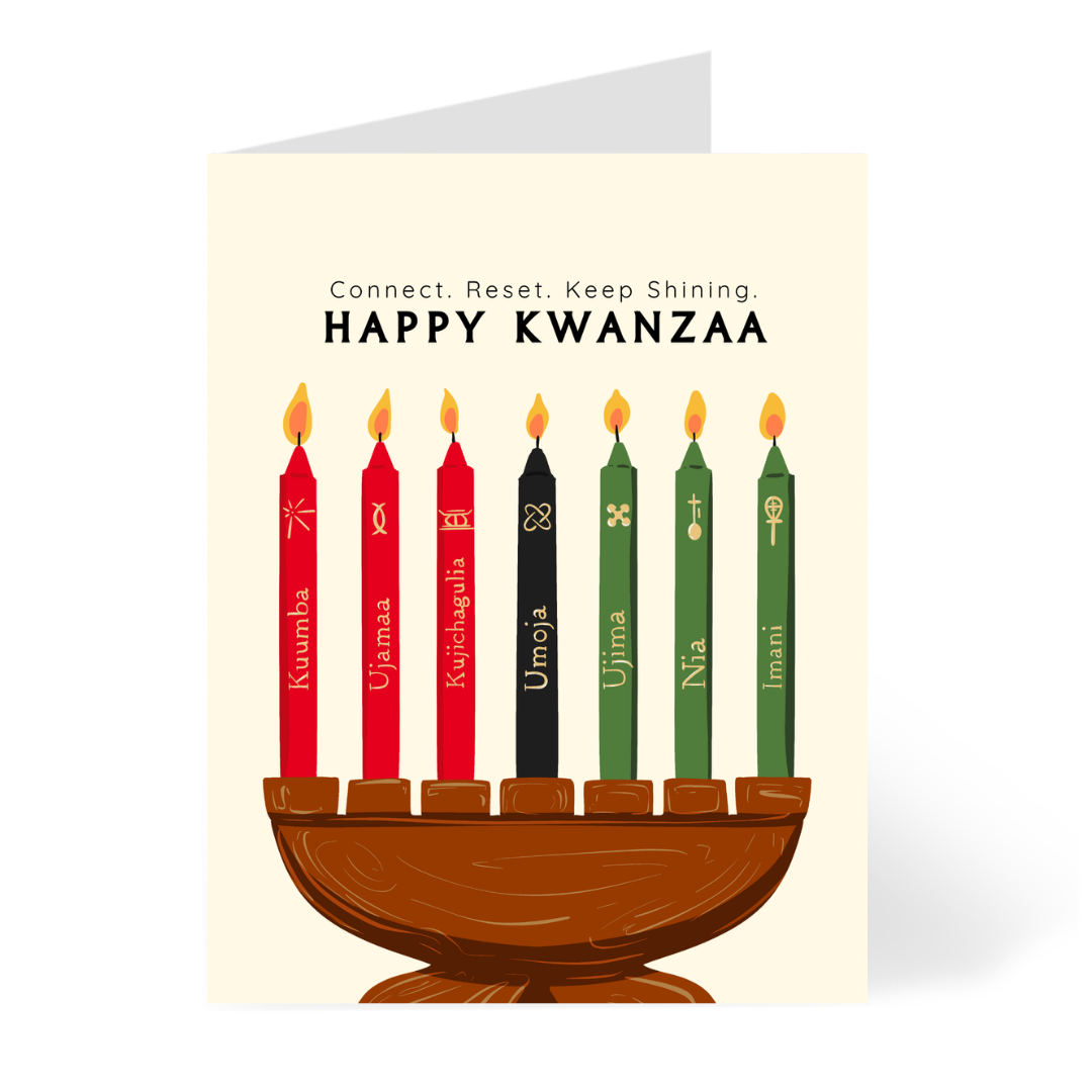 Happy Kwanzaa Card – CheerNotes