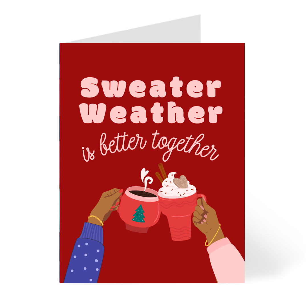 Sweater Weather Cards by CHEERNOTES – CheerNotes
